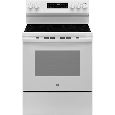Click here for GE GRF500PVWW 5.3 CuFt Electric Range - White prices