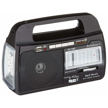 Click here for SuperSonic SC1082 9 Band AM/FM/SW 1-7 Radio Receiv... prices