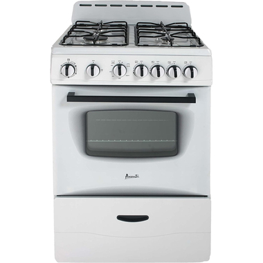 Click here for Avanti GR2414CW 24'' Freestanding Gas Ra... prices