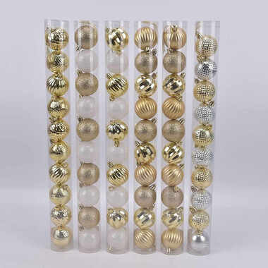 Click here for Christmas Elegance 10624328GD2 10-Count 50MM Ornam... prices