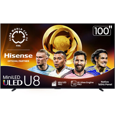 Click here for Hisense 100" Class U8 Series 4K Mini-led Qled... prices
