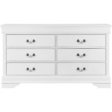 Click here for Global Furniture LOU-WHT-DR Louis Dresser prices