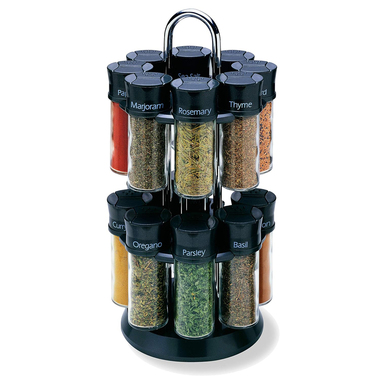 Click here for Olde Thompson 25-600B 16-Jar Spice Carousel prices