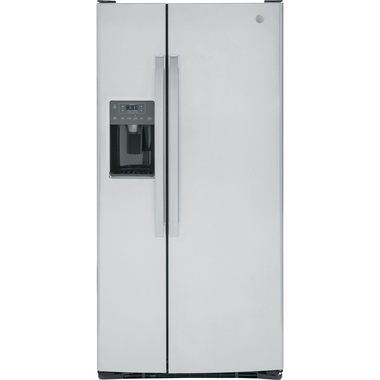 Click here for GE GSS23GYPFS 23.0 CuFt Side-By-Side Refrigerator prices