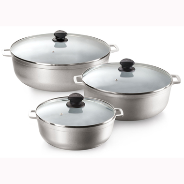 Click here for IMUSA GAU-89227 3 PC Caldero Aluminum Cookware Set prices