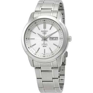 Click here for Seiko SNKM83 Men's 5 Watch White Dial prices