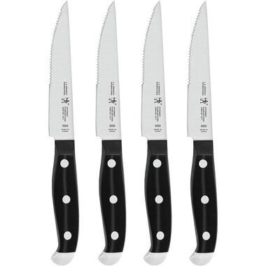 Henckels International Statement 4-PC. Steak Knife Set  One Size  Black