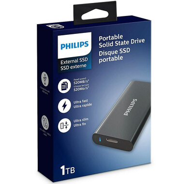 Click here for Philips PHSSD1TP300 1TB External Ultra Speed SSD prices