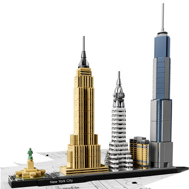 Click here for LEGO 21028 New York City — 598 Pieces prices