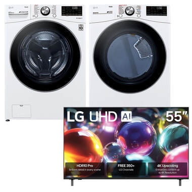 Click here for LG WM4200HWABUN LG WM4200HWABUN Bundle prices