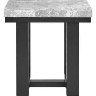 Click here for Steve Silver LC350E LUCCA GRY MRBL END TABLE prices
