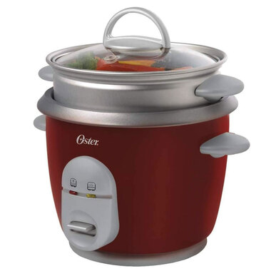 Click here for Oster 4722000000 6-Cup Rice Cooker - Red prices