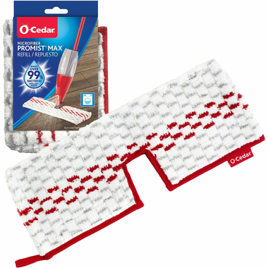 Click here for O-Cedar 163113 Microfiber Mop Refill - White prices