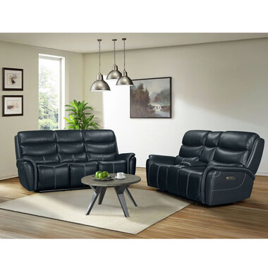 Click here for Elements ARUBASL-BLU Aruba Reclining Sofa & Lo... prices