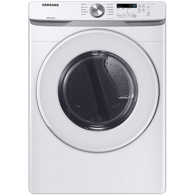 Click here for Samsung DVE45T6000W 7.5 CuFt White Electric Dryer prices