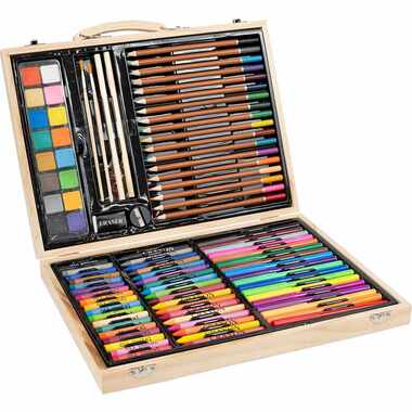 Click here for RMS US100-0366 100-Piece Wood Art Set prices