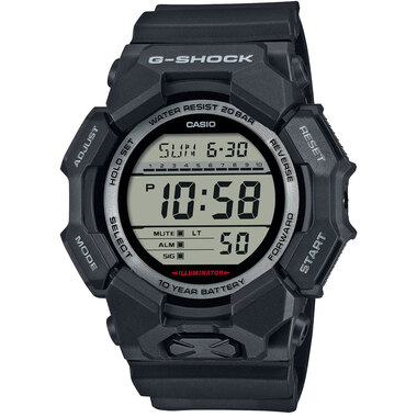 G-Shock Mens Black Resin Watch  54.9mm  GD010-1 - Black