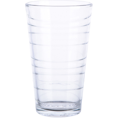 Gibson Home 4 Piece 13.5 Ounce Swirl Glass Tumbler Set