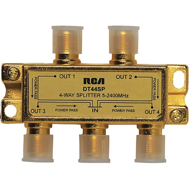 Click here for RCA DH44SPE 2.4 GHz Four Way Splitter prices