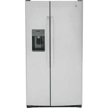 Click here for GE GSS25GYPFS 25.3 CuFt Side-By-Side Refrigerator prices