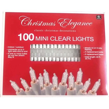 Click here for Christmas Elegance 60406368 100-Piece Light Tray -... prices