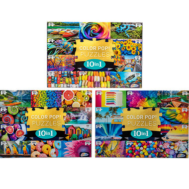 Click here for RMS US37-0055 10-in-1 Color Pop Puzzles prices