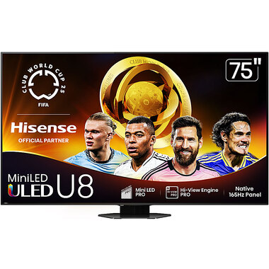 Click here for Hisense75 Class U8 Series 4K Mini-led Qled Uhd Sma... prices