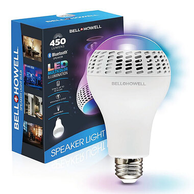 Click here for Bell & Howell 6143 RGB 450 Lumens Speaker Ligh... prices