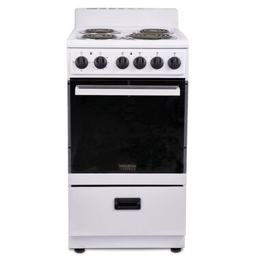 Click here for Premium Levella PRE2025GW 20 in Electric Range Whi... prices