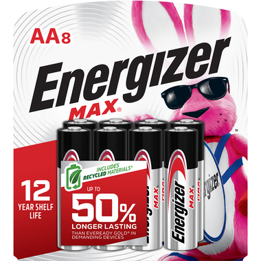 Click here for Energizer E91MP-8 MAX AA Batteries prices