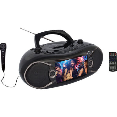 Click here for Naxa NDL-287M-BLACK 7" Bluetooth DVD Boombox... prices