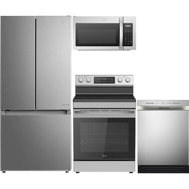 Click here for Midea MRF18B4ASTKPK Stainless Steel Kitchen Packag... prices