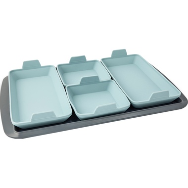 Click here for Core Home 52715 5-Piece Silicone Sheet Pan Set prices