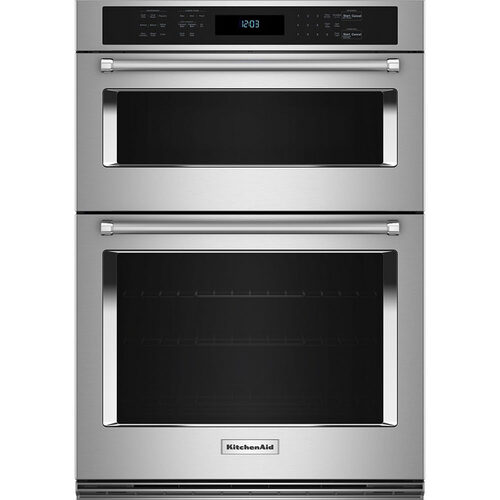 KitchenAid KOEC530PSS 30'' Combination Microwave Wall Oven in Stainless ...