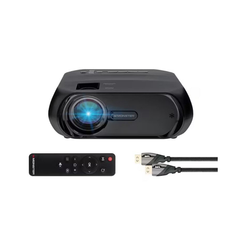 Monster MHV1-1051-BLK 720P HD TFT LCD Image Pro Projector - Black ...