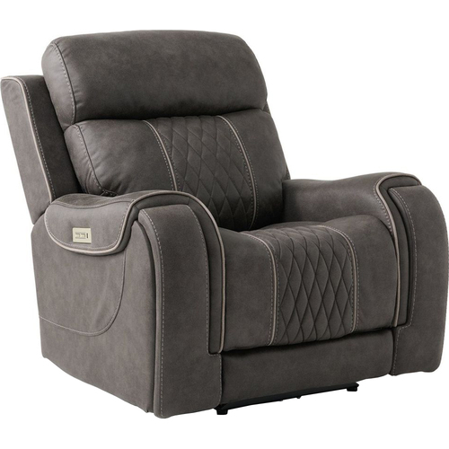 Amalfi 3745V 12 BN Commodore Power Recliner BrandsMart USA