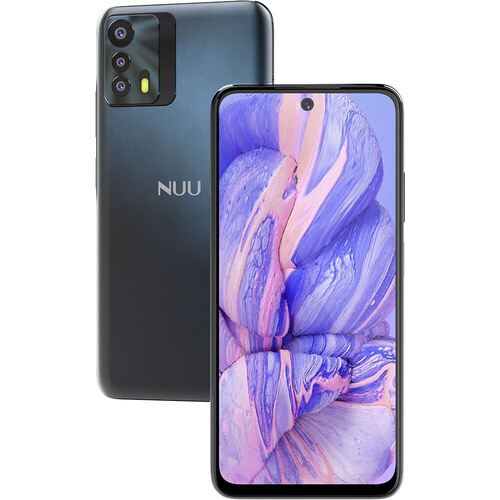 Nuu B20 6.5" FHD+ 5G Stardust Blue Unlocked Smartphone | BrandsMart USA