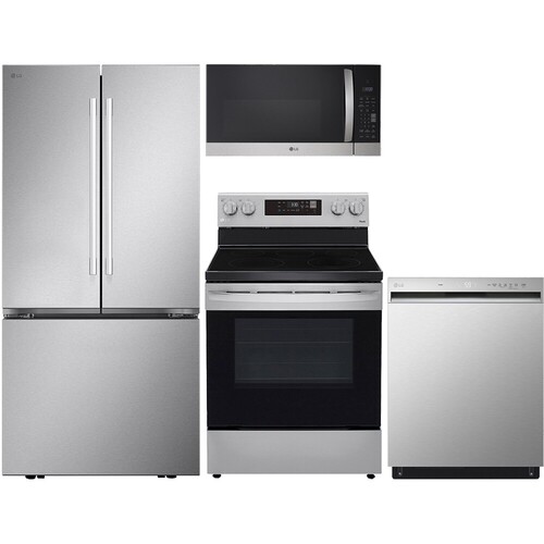 LG LF25H6200SKPK Stainless Steel Complete Kitchen Package | BrandsMart USA