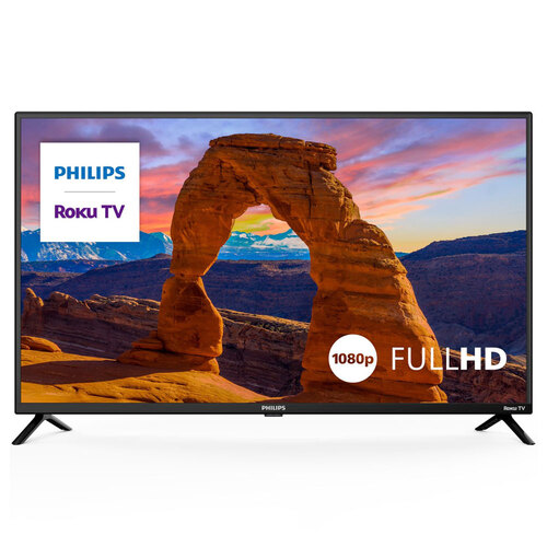 Philips 40PFL6543F7 40" 6500 Series Full HD Roku TV | BrandsMart USA